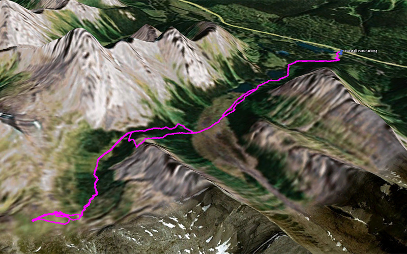 Burstall Pass | Ski Touring in Kananaskis Country (Highway 742 ...