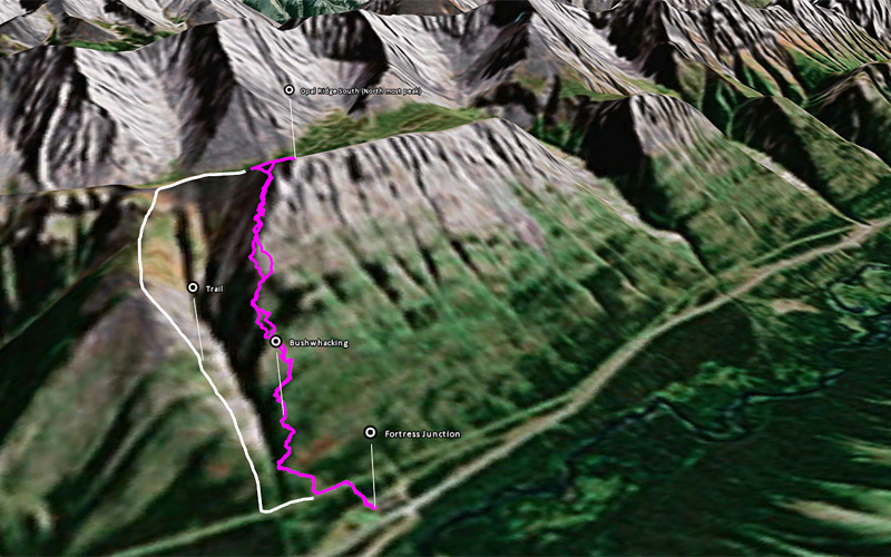 Opal Ridge South | Scrambling in Kananaskis Country (Highway 40 ...