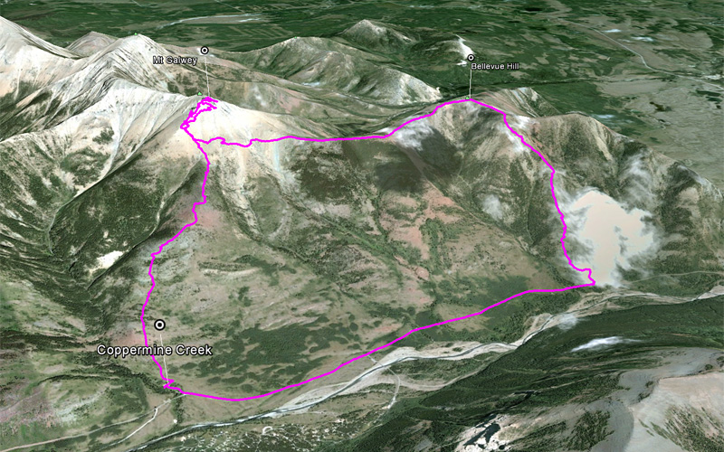 Mt Galwey to Bellevue Hill | Scrambling in Waterton Lakes National Park ...